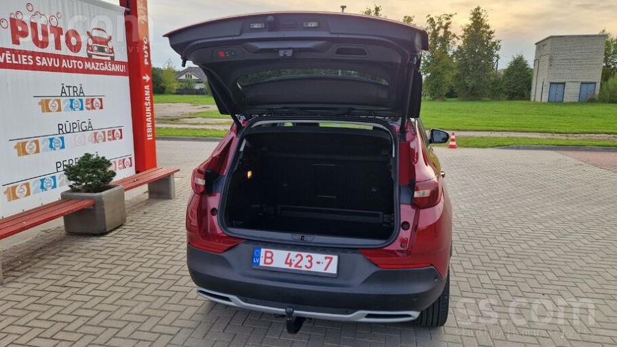 Красный Опель Grandland X 2019 в Елгава, объемом двигателя 1.20 л и пробегом 110 тыс. км за 10950 €, фото 23 на AUTOMOTO.COM.LV