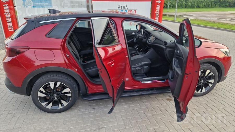Красный Опель Grandland X 2019 в Елгава, объемом двигателя 1.20 л и пробегом 110 тыс. км за 10950 €, фото 27 на AUTOMOTO.COM.LV