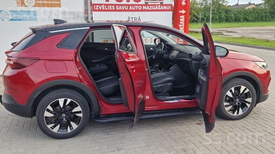Красный Опель Grandland X 2019 в Елгава, объемом двигателя 1.20 л и пробегом 110 тыс. км за 10950 €, фото 29 на AUTOMOTO.COM.LV