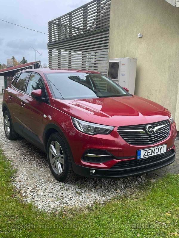 Sarkans Opel Grandland X 2020 Tallina, ar dzinēja tilpumu 1.20 L un nobraukumu 40 tūkst. km par 16500 €, foto 3 vietnē AUTOMOTO.COM.LV