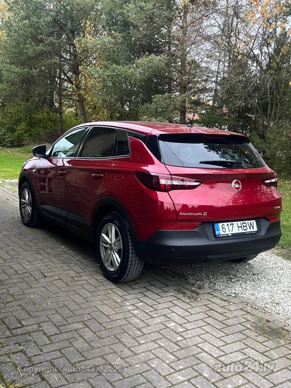Sarkans Opel Grandland X 2020 Tallina, ar dzinēja tilpumu 1.20 L un nobraukumu 40 tūkst. km par 16500 €, foto 7 vietnē AUTOMOTO.COM.LV