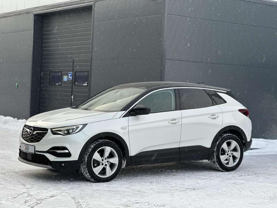 Balts Opel Grandland X 2018 Kauņa, ar dzinēja tilpumu 1.50 L un nobraukumu 138 tūkst. km par 10690 €, foto 1 vietnē AUTOMOTO.COM.LV