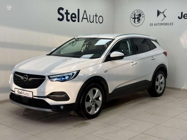 Белый Опель Grandland X 2018 в Вильнюс, объемом двигателя 1.56 л и пробегом 133 тыс. км за 12500 €, фото 1 на AUTOMOTO.COM.LV