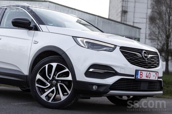 Balts Opel Grandland X 2018 Tukums, ar dzinēja tilpumu 1.60 L un nobraukumu 163 tūkst. km par 12490 €, foto 6 vietnē AUTOMOTO.COM.LV
