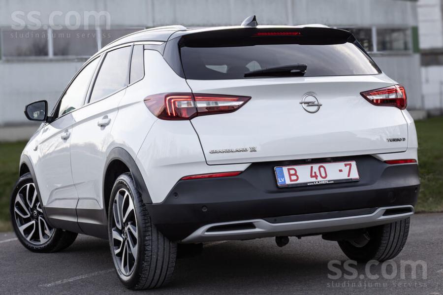 Balts Opel Grandland X 2018 Tukums, ar dzinēja tilpumu 1.60 L un nobraukumu 163 tūkst. km par 12490 €, foto 8 vietnē AUTOMOTO.COM.LV