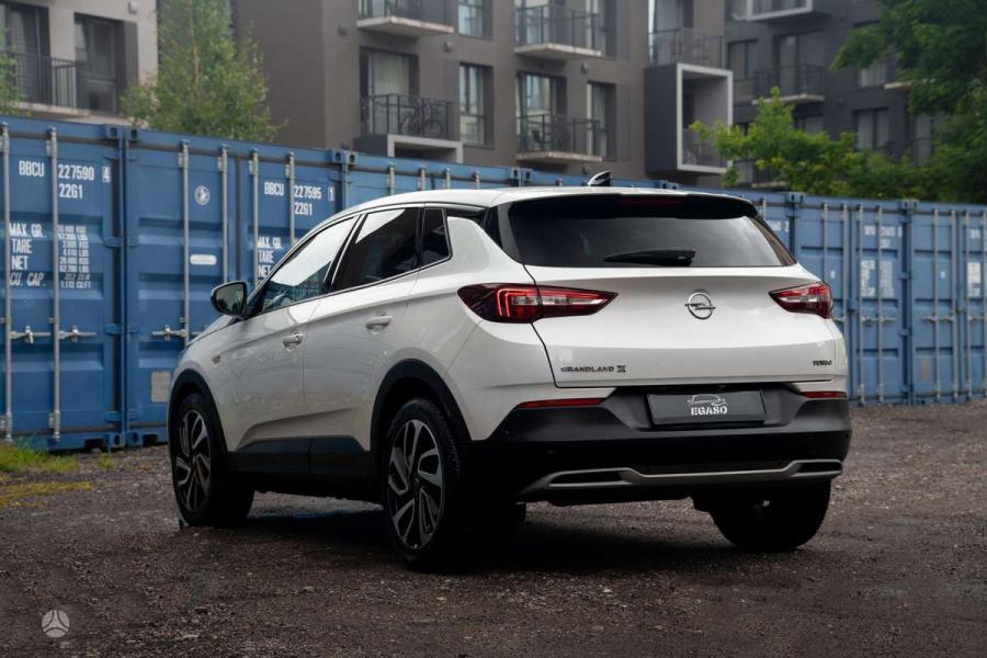 Balts Opel Grandland X 2018 Viļņa, ar dzinēja tilpumu 1.20 L un nobraukumu 190 tūkst. km par 9900 €, foto 7 vietnē AUTOMOTO.COM.LV