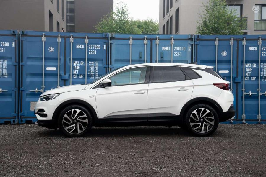 Balts Opel Grandland X 2018 Viļņa, ar dzinēja tilpumu 1.20 L un nobraukumu 190 tūkst. km par 9900 €, foto 9 vietnē AUTOMOTO.COM.LV