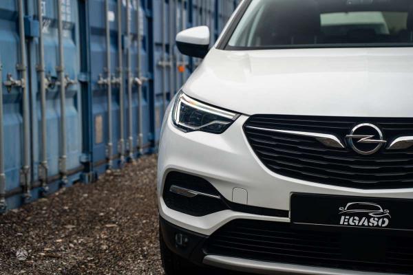 Белый Опель Grandland X 2018 в Вильнюс, объемом двигателя 1.20 л и пробегом 190 тыс. км за 9900 €, фото 10 на AUTOMOTO.COM.LV