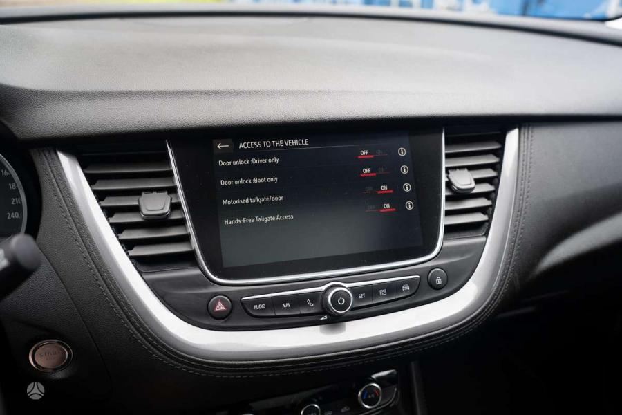 Balts Opel Grandland X 2018 Viļņa, ar dzinēja tilpumu 1.20 L un nobraukumu 190 tūkst. km par 9900 €, foto 19 vietnē AUTOMOTO.COM.LV