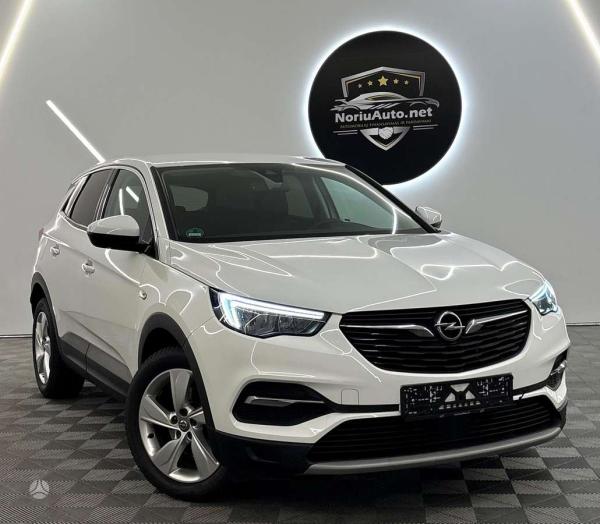 Balts Opel Grandland X 2018 Marijampole, ar dzinēja tilpumu 1.20 L un nobraukumu 123 tūkst. km par 10750 €, foto 1 vietnē AUTOMOTO.COM.LV