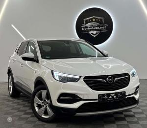 White Opel Grandland X 2018 in Marijampole, with an engine capacity of 1.20 L and mileage of 123 thousand km for 10750 €, photo  on AUTOMOTO.COM.LV