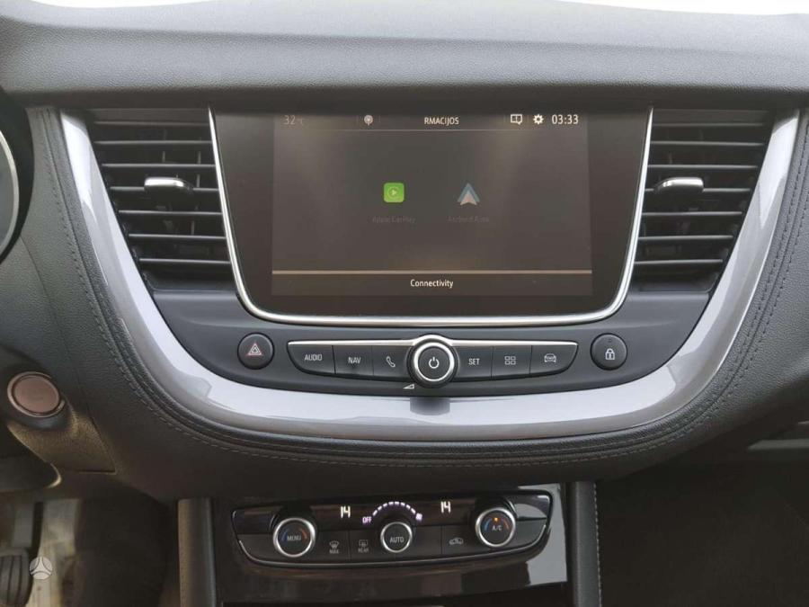 Balts Opel Grandland X 2018 Šauļi, ar dzinēja tilpumu 1.20 L un nobraukumu 89 tūkst. km par 8900 €, foto 16 vietnē AUTOMOTO.COM.LV