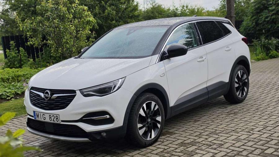 Balts Opel Grandland X 2018 Trakai, ar dzinēja tilpumu 1.56 L un nobraukumu 199 tūkst. km par 11600 €, foto 1 vietnē AUTOMOTO.COM.LV