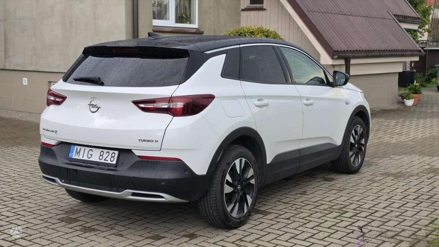 Balts Opel Grandland X 2018 Trakai, ar dzinēja tilpumu 1.56 L un nobraukumu 199 tūkst. km par 11600 €, foto 4 vietnē AUTOMOTO.COM.LV