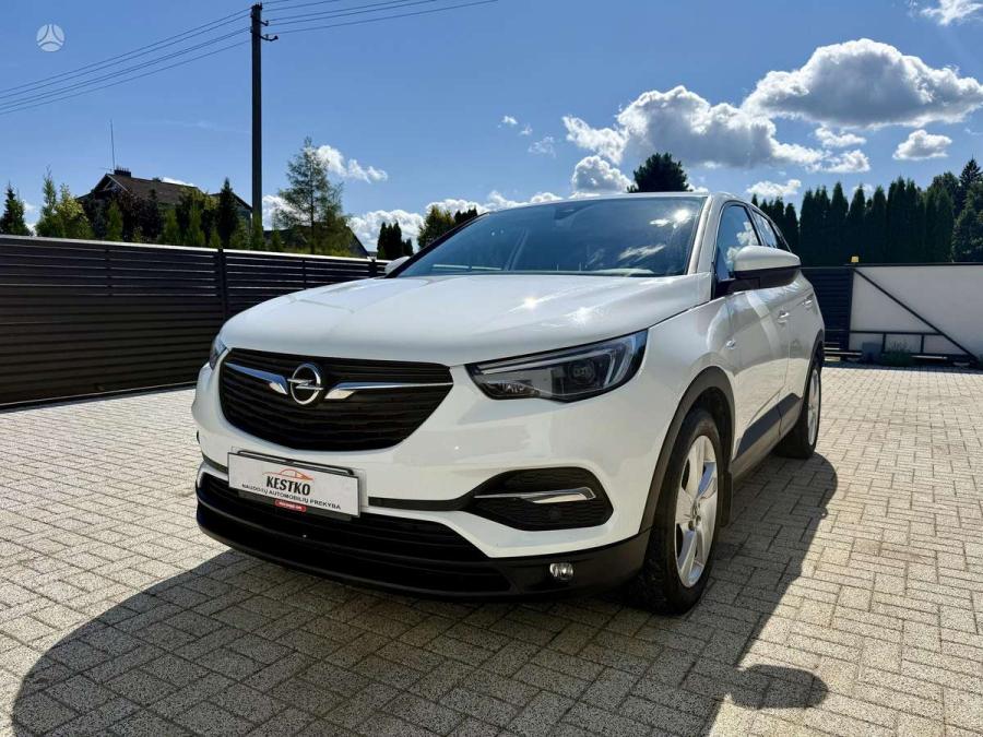 Белый Опель Grandland X 2018 в Таураге, объемом двигателя 1.56 л и пробегом 191 тыс. км за 9800 €, фото 5 на AUTOMOTO.COM.LV