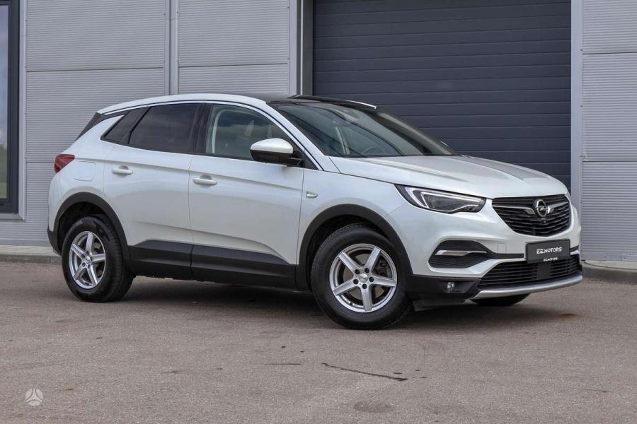 Balts Opel Grandland X 2018 Kauņa, ar dzinēja tilpumu 1.56 L un nobraukumu 250 tūkst. km par 10999 €, foto 1 vietnē AUTOMOTO.COM.LV