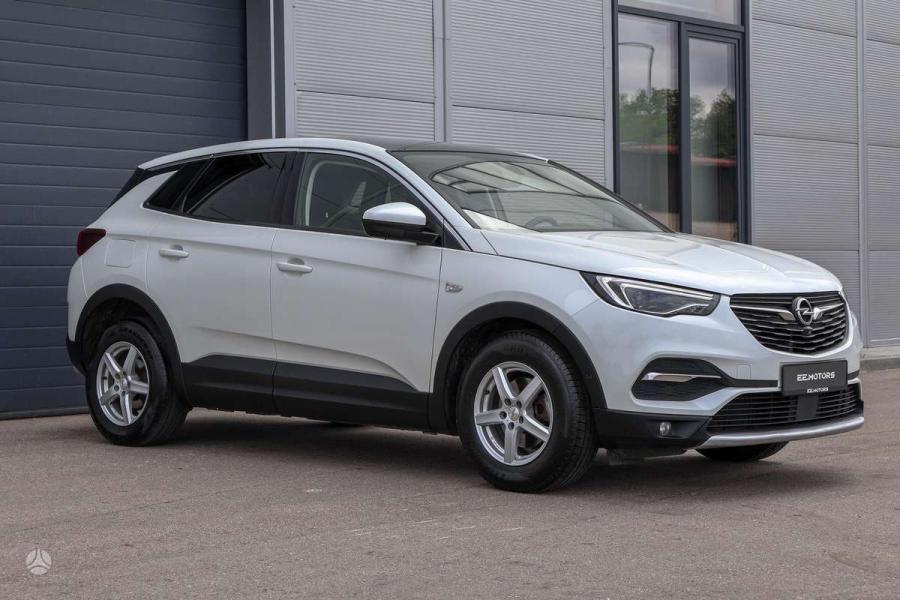 Balts Opel Grandland X 2018 Kauņa, ar dzinēja tilpumu 1.56 L un nobraukumu 250 tūkst. km par 10999 €, foto 4 vietnē AUTOMOTO.COM.LV
