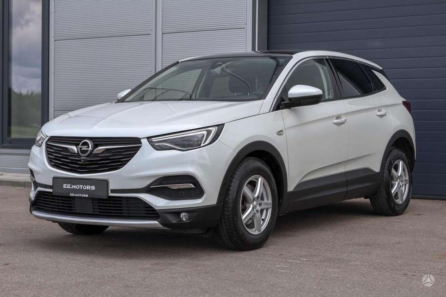 Balts Opel Grandland X 2018 Kauņa, ar dzinēja tilpumu 1.56 L un nobraukumu 250 tūkst. km par 10999 €, foto 7 vietnē AUTOMOTO.COM.LV