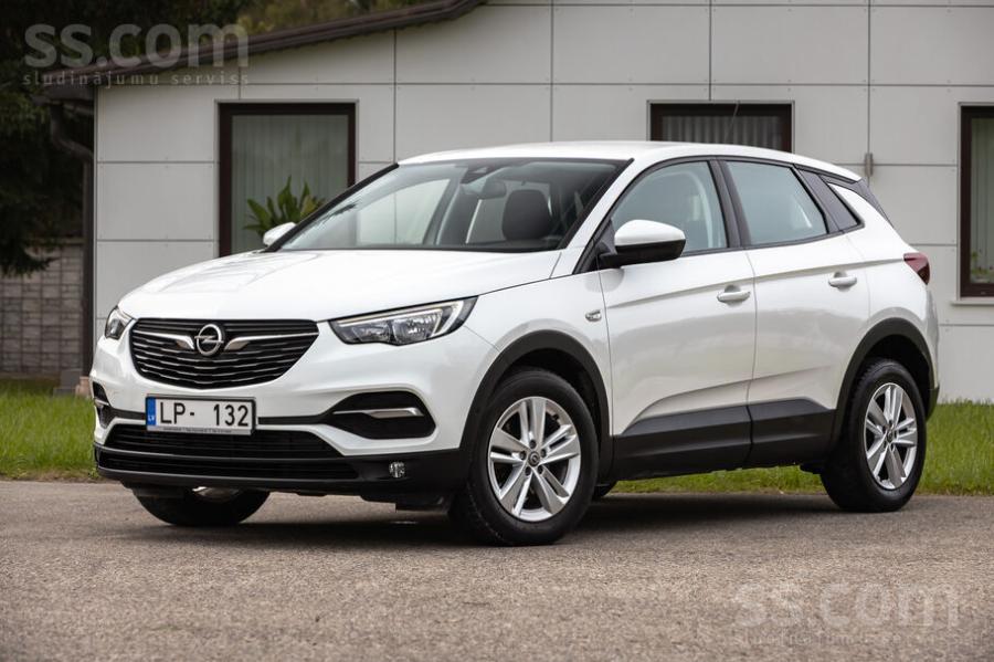 Белый Опель Grandland X 2018 в Елгава, объемом двигателя 1.20 л и пробегом 122 тыс. км за 12999 €, фото 8 на AUTOMOTO.COM.LV