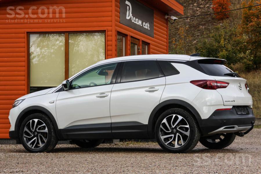 Balts Opel Grandland X 2019 Tukums, ar dzinēja tilpumu 1.20 L un nobraukumu 163 tūkst. km par 10790 €, foto 5 vietnē AUTOMOTO.COM.LV