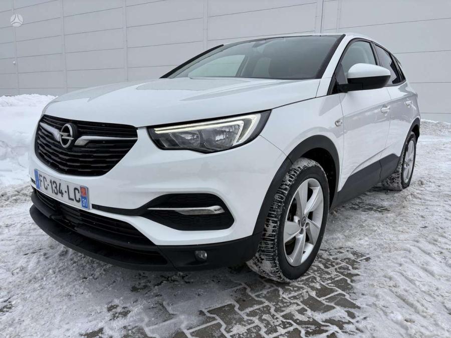 Balts Opel Grandland X 2019 Kauņa, ar dzinēja tilpumu 1.50 L un nobraukumu 160 tūkst. km par 11800 €, foto 1 vietnē AUTOMOTO.COM.LV