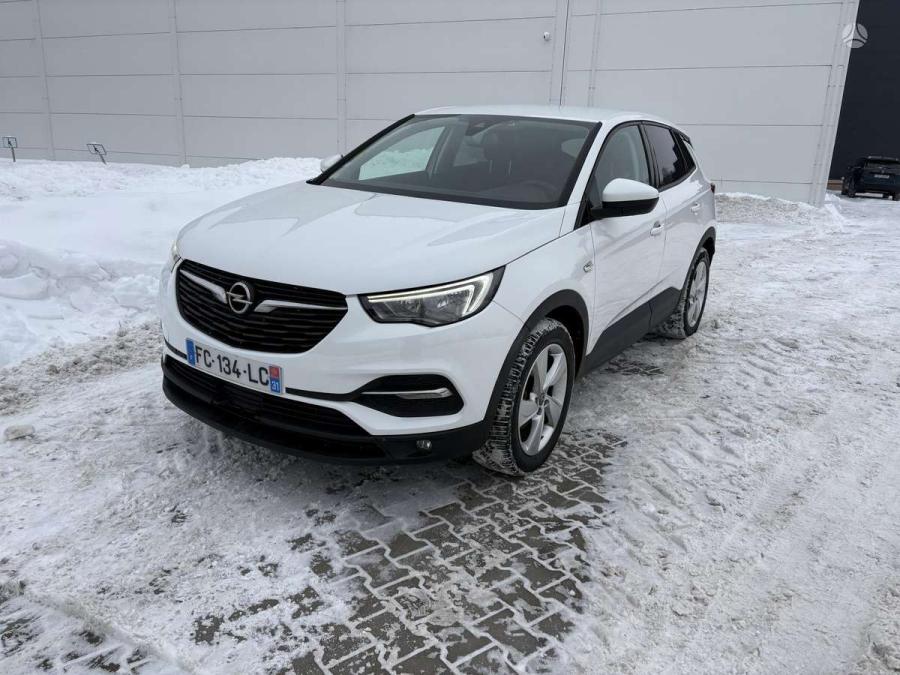 Balts Opel Grandland X 2019 Kauņa, ar dzinēja tilpumu 1.50 L un nobraukumu 160 tūkst. km par 11800 €, foto 2 vietnē AUTOMOTO.COM.LV