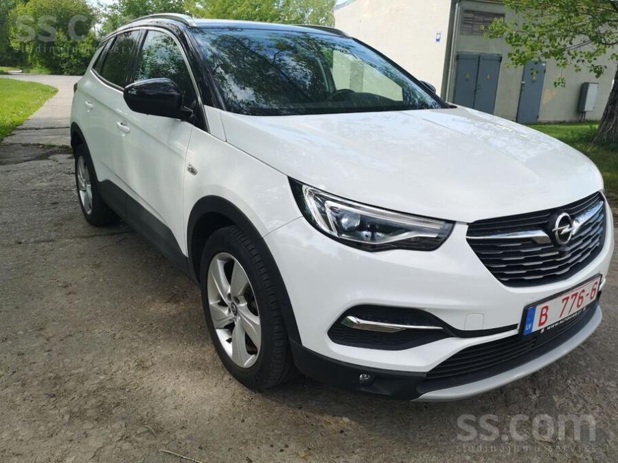 Balts Opel Grandland X 2019 Rīga, ar dzinēja tilpumu 1.20 L un nobraukumu 0 tūkst. km par 12400 €, foto 4 vietnē AUTOMOTO.COM.LV