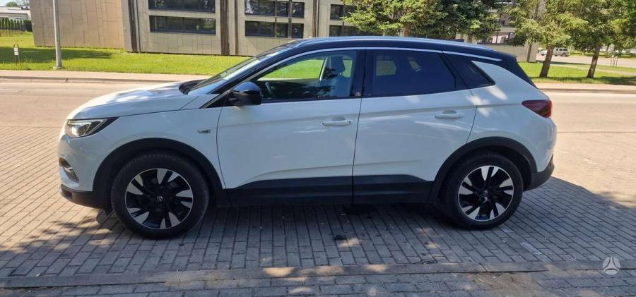 Белый Опель Grandland X 2019 в Таураге, объемом двигателя 1.50 л и пробегом 112 тыс. км за 11300 €, фото 5 на AUTOMOTO.COM.LV