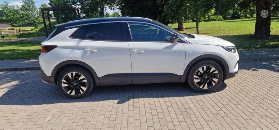 Белый Опель Grandland X 2019 в Таураге, объемом двигателя 1.50 л и пробегом 112 тыс. км за 11300 €, фото 7 на AUTOMOTO.COM.LV
