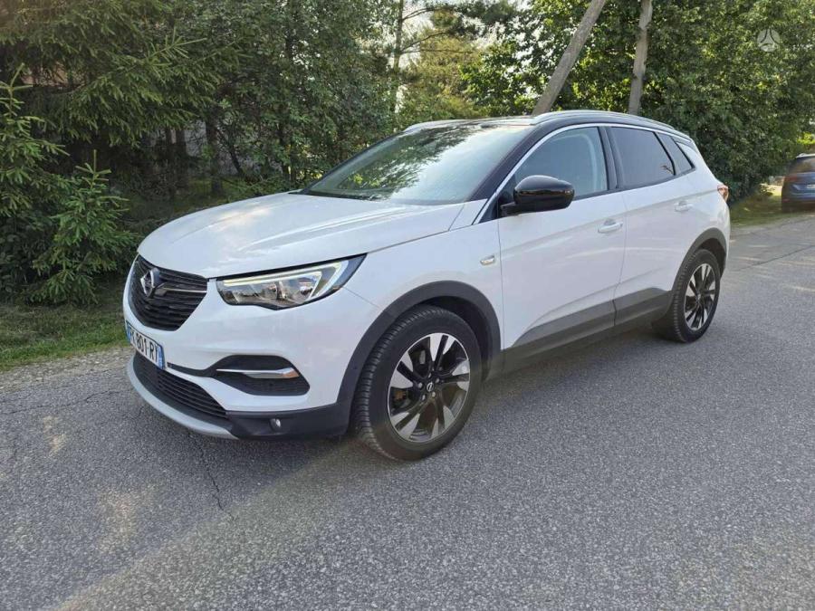 Balts Opel Grandland X 2019 Panevēža, ar dzinēja tilpumu 1.50 L un nobraukumu 270 tūkst. km par 8300 €, foto 1 vietnē AUTOMOTO.COM.LV
