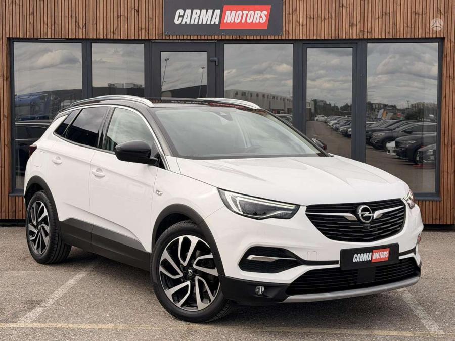 Balts Opel Grandland X 2019 Viļņa, ar dzinēja tilpumu 2.00 L un nobraukumu 209 tūkst. km par 12990 €, foto 1 vietnē AUTOMOTO.COM.LV