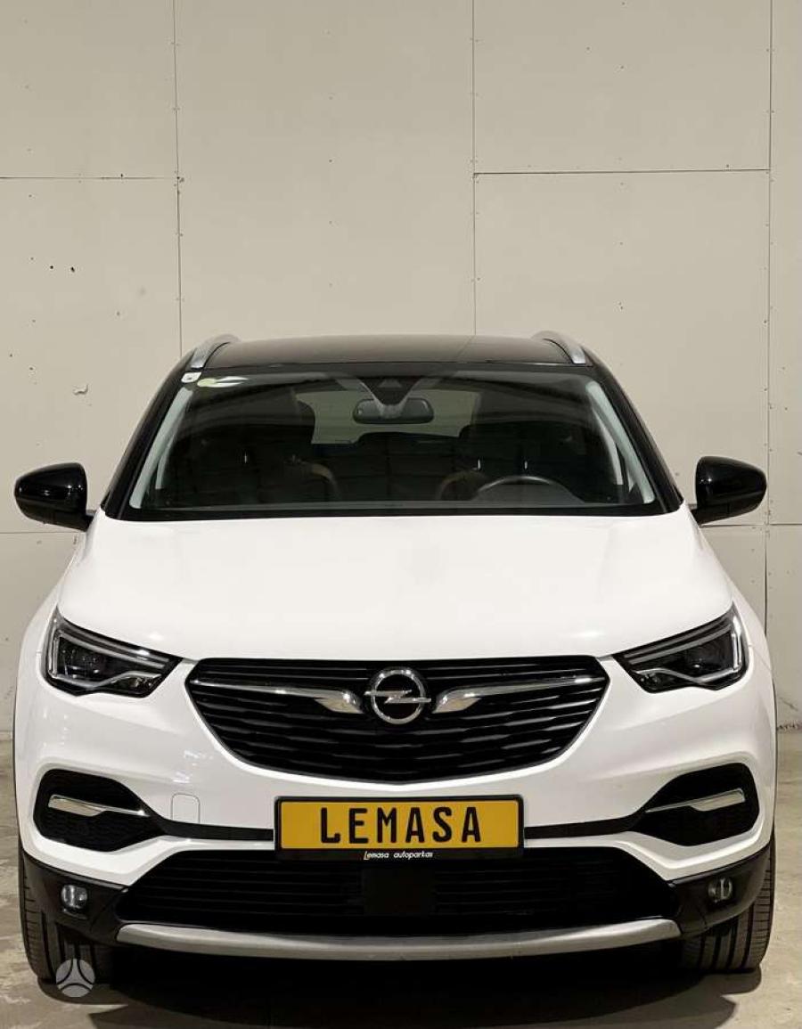 Белый Опель Grandland X 2019 в Клайпеда, объемом двигателя 1.50 л и пробегом 148 тыс. км за 12999 €, фото 6 на AUTOMOTO.COM.LV