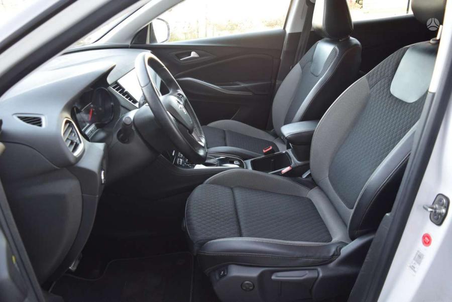 Balts Opel Grandland X 2019 Viļņa, ar dzinēja tilpumu 1.50 L un nobraukumu 244 tūkst. km par 9950 €, foto 10 vietnē AUTOMOTO.COM.LV