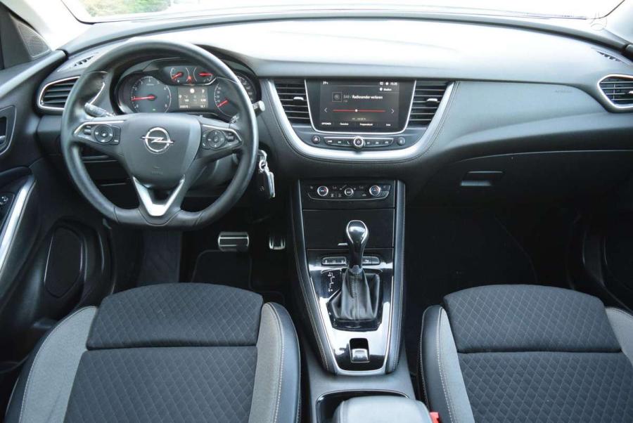 Balts Opel Grandland X 2019 Viļņa, ar dzinēja tilpumu 1.50 L un nobraukumu 244 tūkst. km par 9950 €, foto 13 vietnē AUTOMOTO.COM.LV
