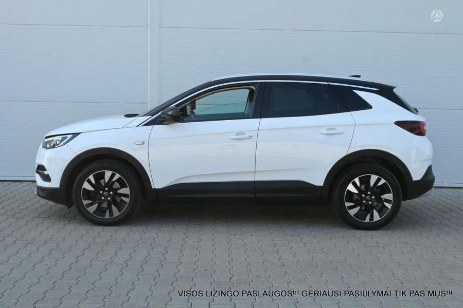 White Opel Grandland X 2019 in Kretinga, with an engine capacity of 1.50 L and mileage of 276 thousand km for 10599 €, photo 14 on AUTOMOTO.COM.LV
