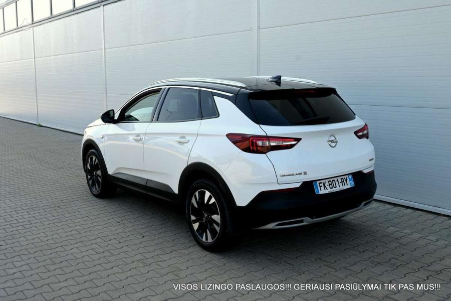White Opel Grandland X 2019 in Kretinga, with an engine capacity of 1.50 L and mileage of 276 thousand km for 10599 €, photo 15 on AUTOMOTO.COM.LV