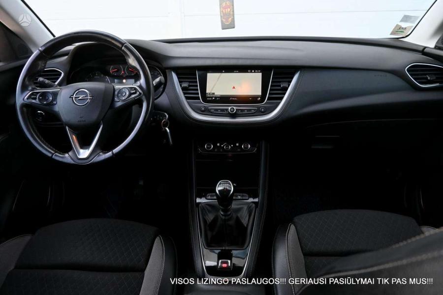 White Opel Grandland X 2019 in Kretinga, with an engine capacity of 1.50 L and mileage of 276 thousand km for 10599 €, photo 31 on AUTOMOTO.COM.LV