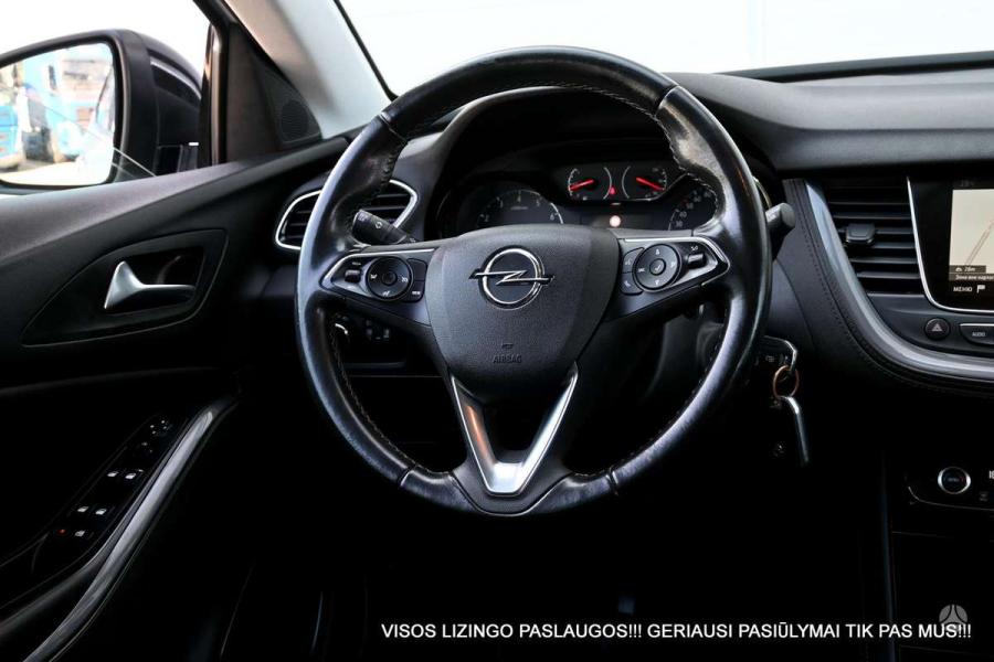 White Opel Grandland X 2019 in Kretinga, with an engine capacity of 1.50 L and mileage of 276 thousand km for 10599 €, photo 32 on AUTOMOTO.COM.LV
