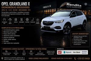 White Opel Grandland X 2019 in Kretinga, with an engine capacity of 1.50 L and mileage of 276 thousand km for 10599 €, photo 37 on AUTOMOTO.COM.LV
