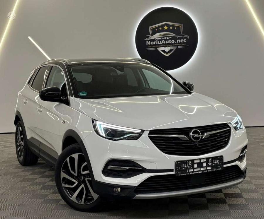 Белый Опель Grandland X 2019 в Мариямполе, объемом двигателя 2.00 л и пробегом 166 тыс. км за 14650 €, фото 1 на AUTOMOTO.COM.LV