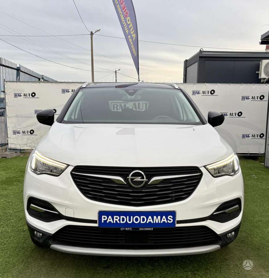 Белый Опель Grandland X 2019 в Паневежис, объемом двигателя 1.50 л и пробегом 104 тыс. км за 10900 €, фото 3 на AUTOMOTO.COM.LV