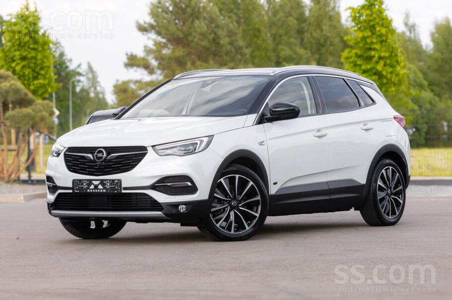 Balts Opel Grandland X 2021 Jelgava, ar dzinēja tilpumu 1.60 L un nobraukumu 0 tūkst. km par 14750 €, foto 1 vietnē AUTOMOTO.COM.LV