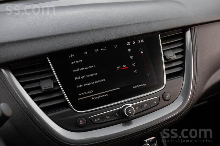 Balts Opel Grandland X 2021 Jelgava, ar dzinēja tilpumu 1.60 L un nobraukumu 0 tūkst. km par 14750 €, foto 25 vietnē AUTOMOTO.COM.LV