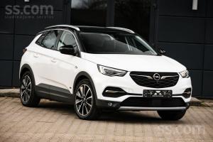 White Opel Grandland X 2021 in Riga, with an engine capacity of 1.60 L and mileage of 0 thousand km for 18700 €, photo 4 on AUTOMOTO.COM.LV