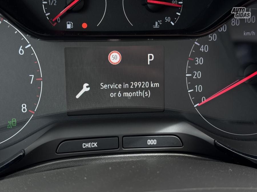 White Opel Grandland X 2021 in Avizieniai, with an engine capacity of 1.50 L and mileage of 120 thousand km for 13990 €, photo 14 on AUTOMOTO.COM.LV