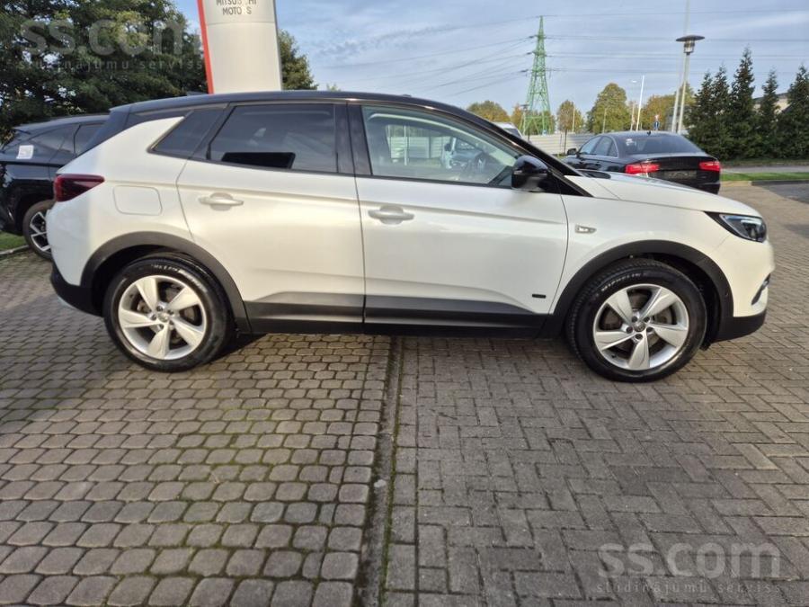 Balts Opel Grandland X 2021 Liepāja, ar dzinēja tilpumu 1.60 L un nobraukumu 57 tūkst. km par 15650 €, foto 5 vietnē AUTOMOTO.COM.LV