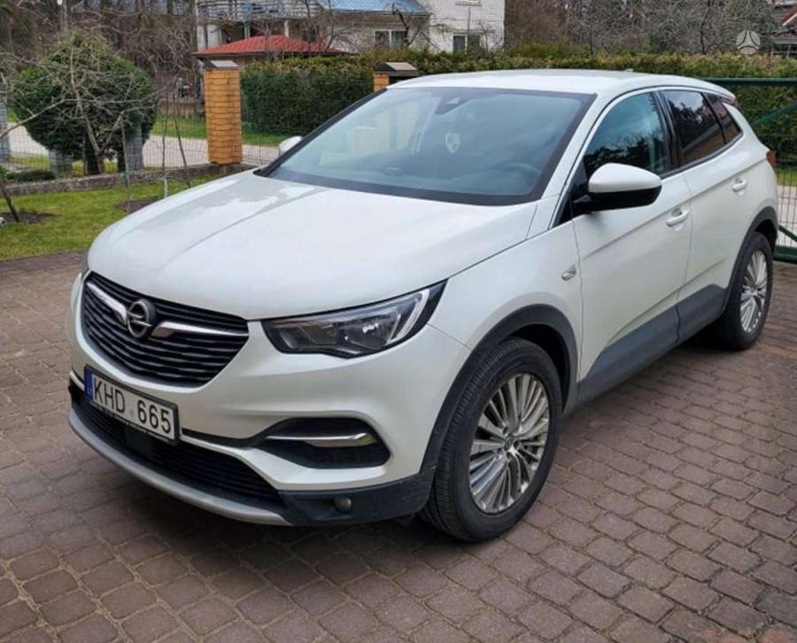Balts Opel Grandland X 2018 Kauņa, ar dzinēja tilpumu 1.60 L un nobraukumu 303 tūkst. km par 11999 €, foto 4 vietnē AUTOMOTO.COM.LV