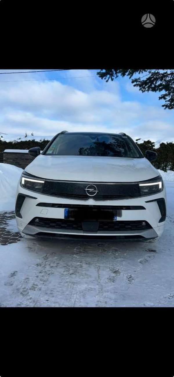 Balts Opel Grandland X 2022 Tauragė, ar dzinēja tilpumu 1.50 L un nobraukumu 131 tūkst. km par 13000 €, foto 1 vietnē AUTOMOTO.COM.LV