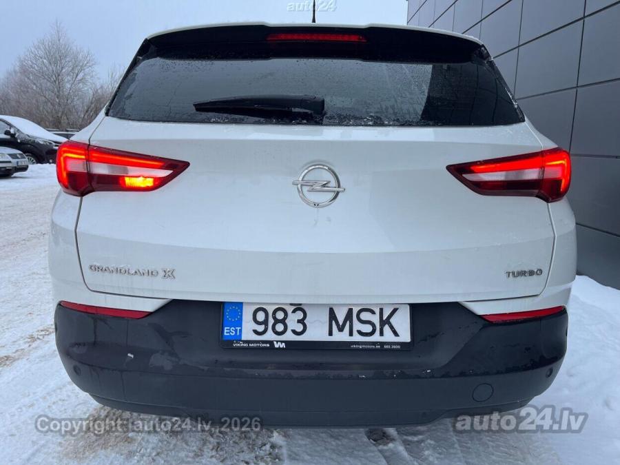 Balts Opel Grandland X 2019 Kuresāre, ar dzinēja tilpumu 1.20 L un nobraukumu 91 tūkst. km par 13390 €, foto 5 vietnē AUTOMOTO.COM.LV
