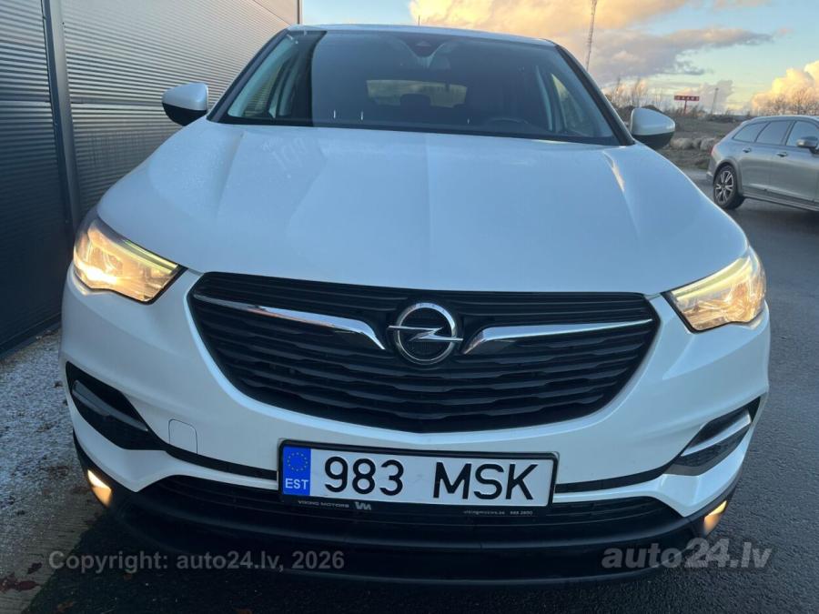 Balts Opel Grandland X 2019 Kuresāre, ar dzinēja tilpumu 1.20 L un nobraukumu 91 tūkst. km par 13390 €, foto 2 vietnē AUTOMOTO.COM.LV